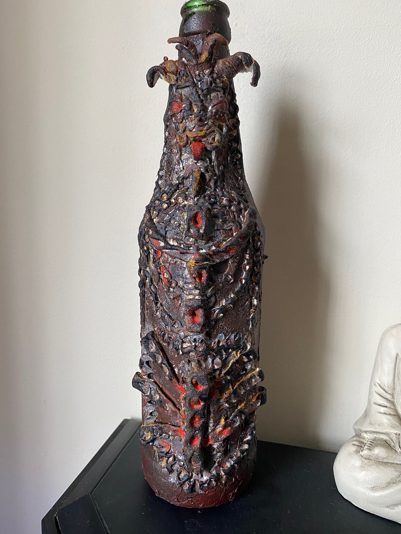 Viking-style decorative bottle | Etsy