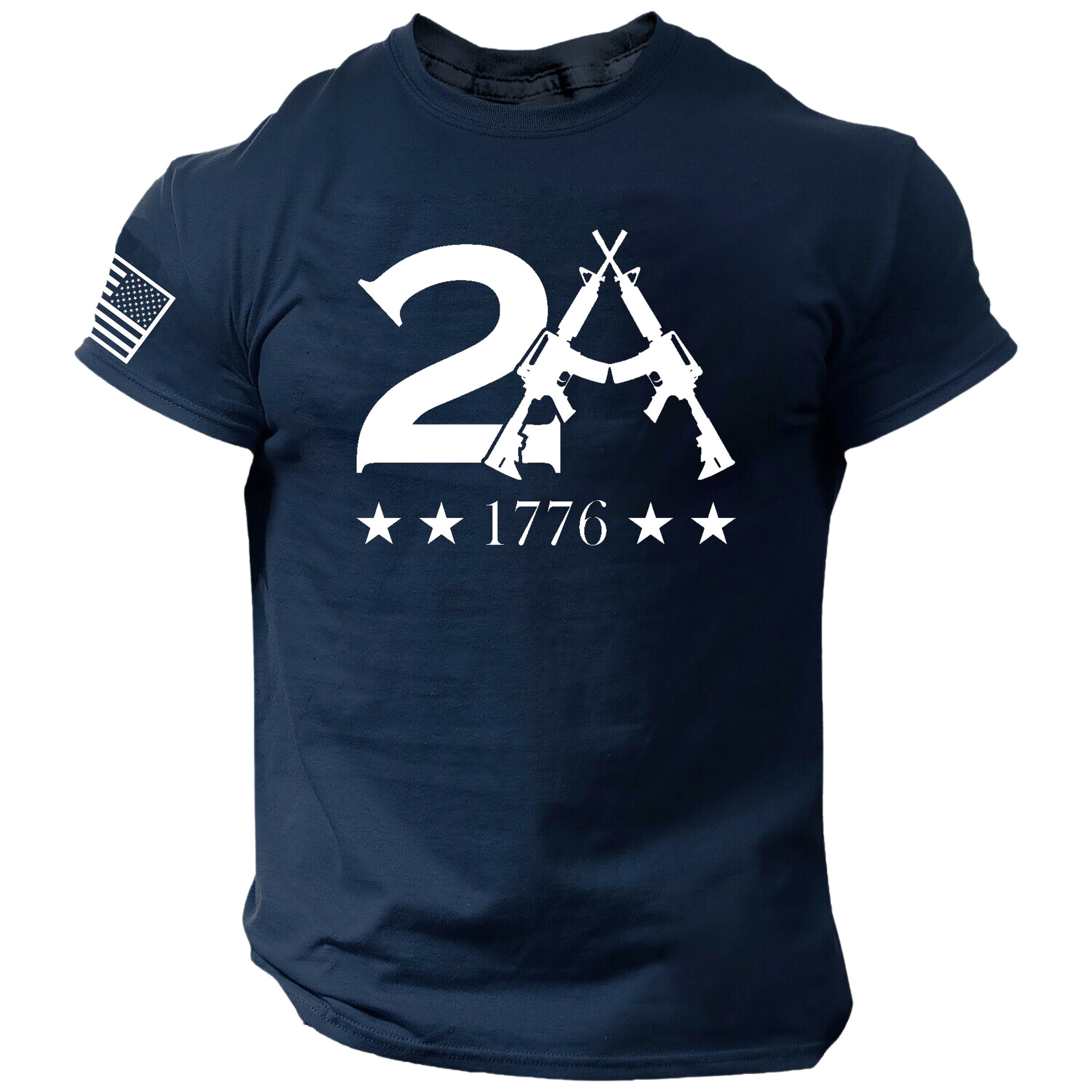 2ND Amendment 2A T-SHIRT American Patriotic 1776 Military | Etsy
