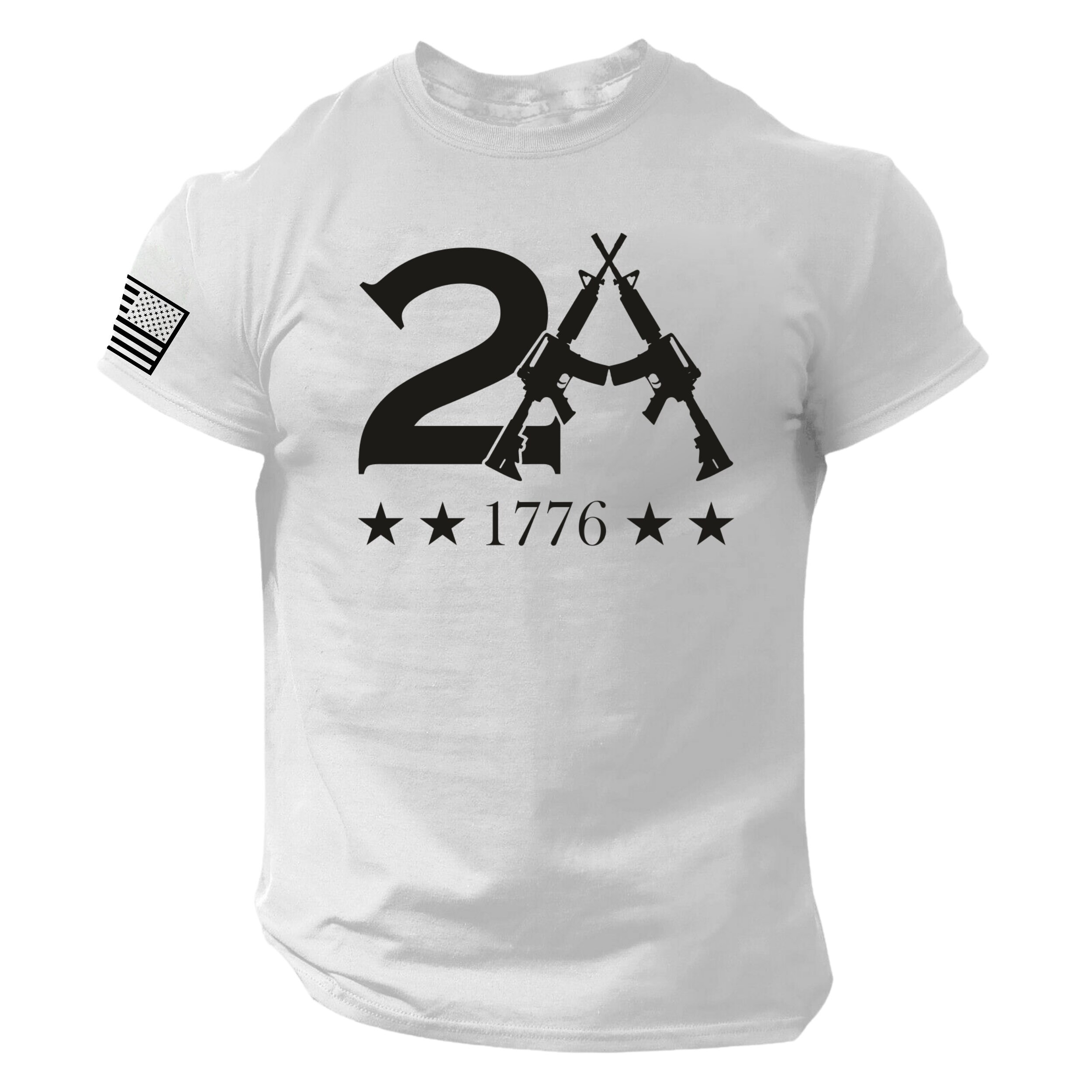 2ND Amendment 2A T-SHIRT American Patriotic 1776 Military | Etsy
