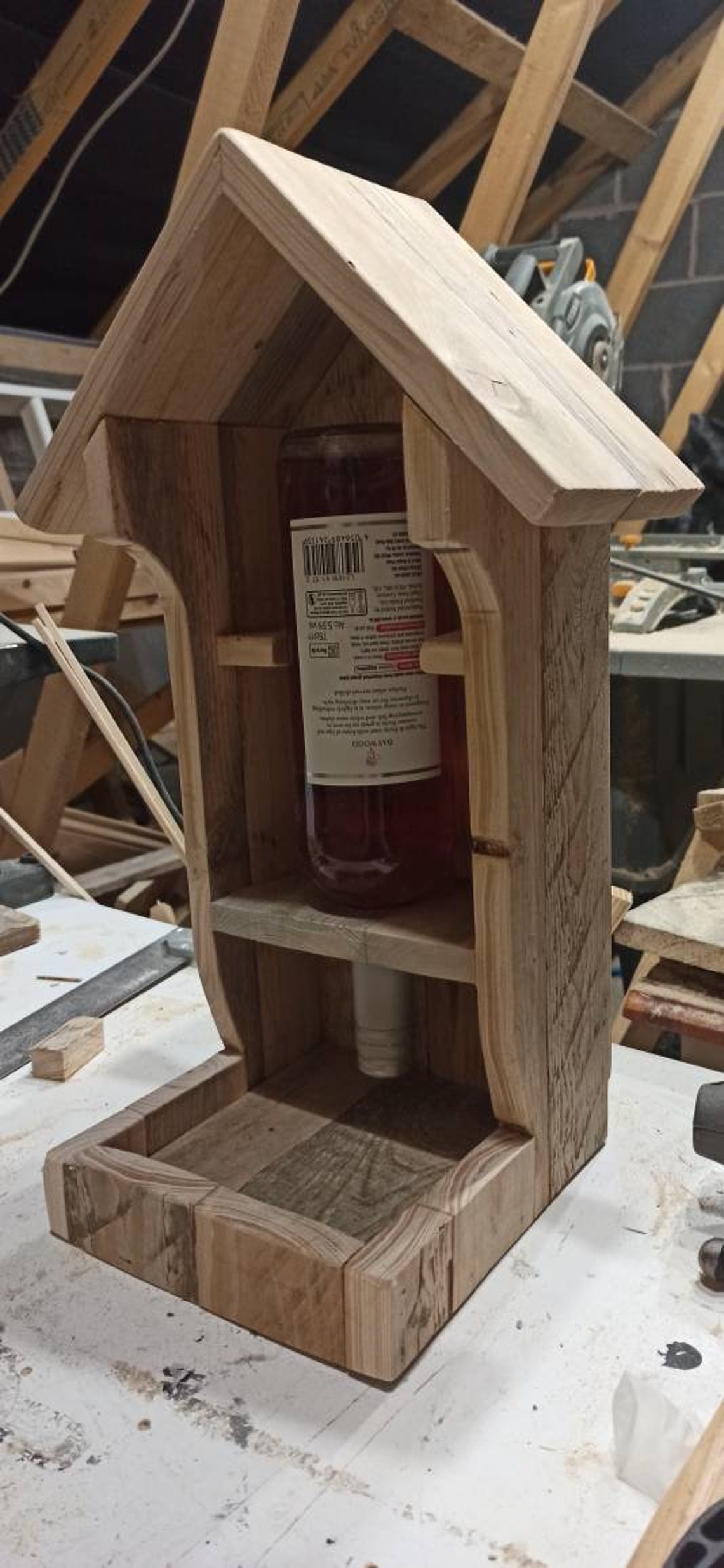 Rustic Bird Feeder - Etsy