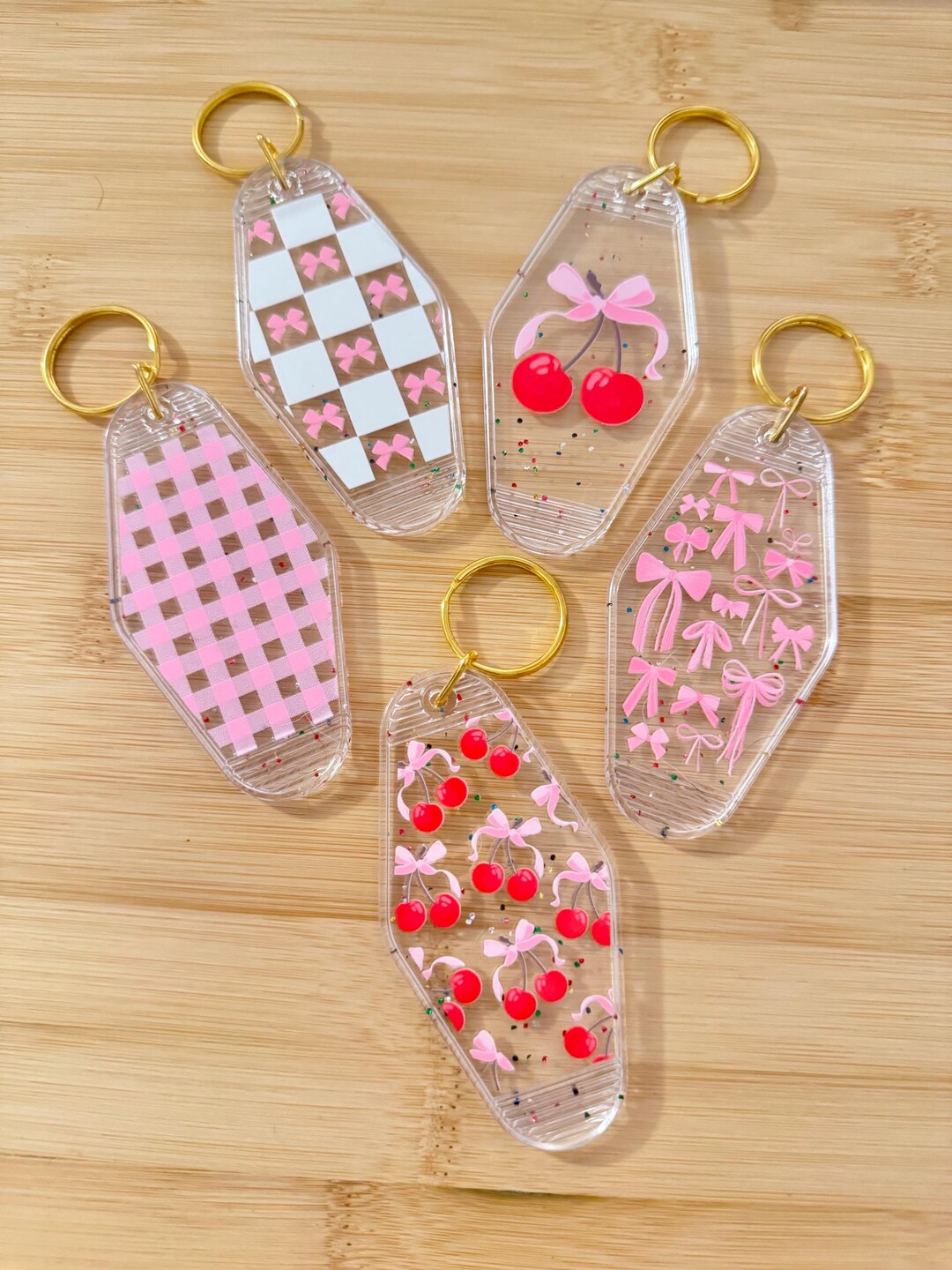 Coquette Keychain - Etsy