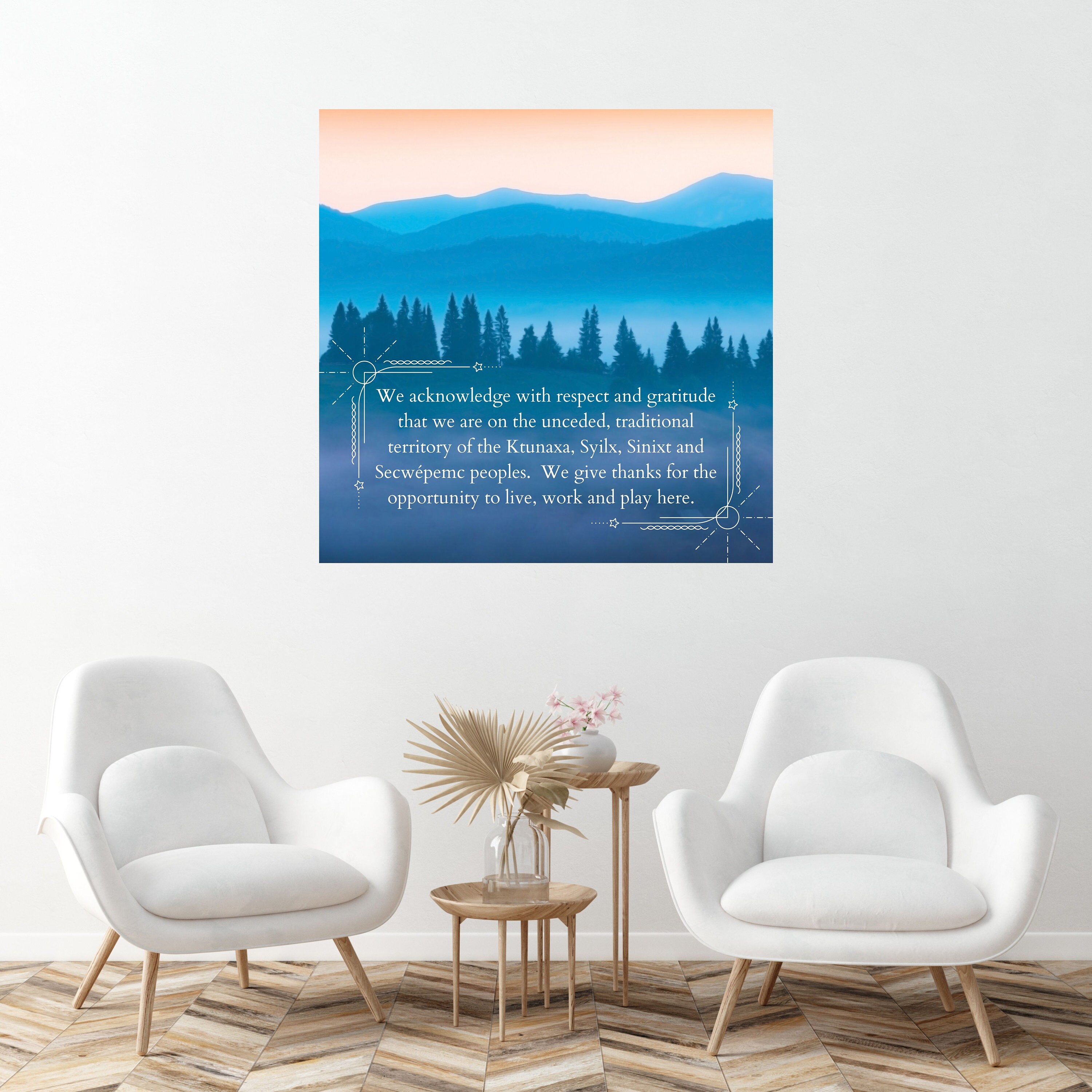 Land Acknowledgment Art, Indigenous Cultural Safety Art, Indigenous ...