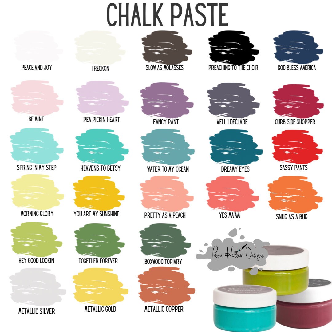 CHALK PASTE Chalk Paste for Stencils - Etsy