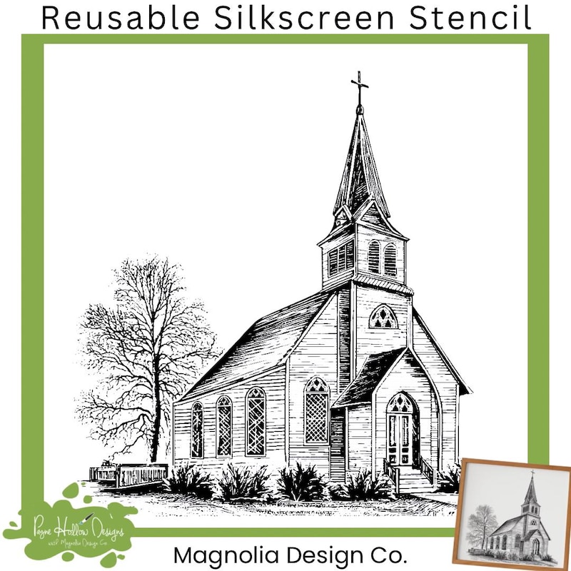 Country Church - Etsy