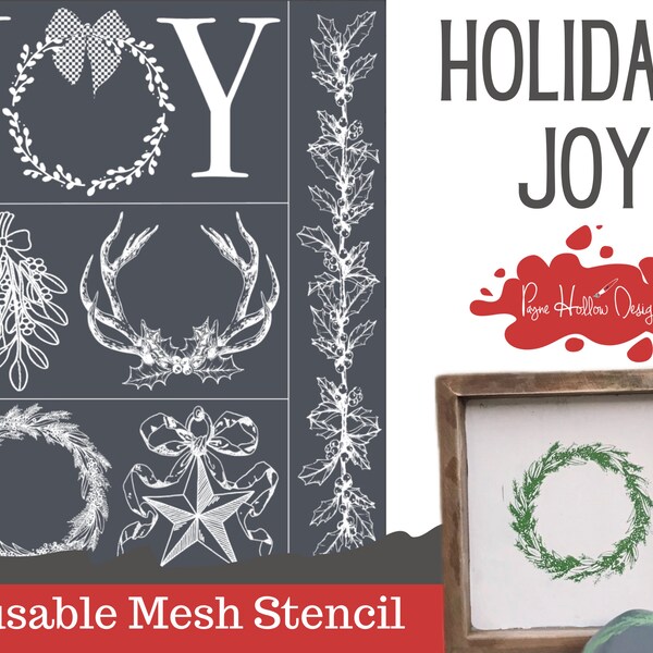Holiday Stencils - Etsy