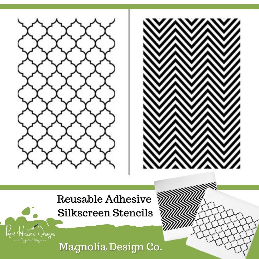 Mini Pattern Arabesque Stencil Magnolia Design Co 8.5 X 11 - Etsy