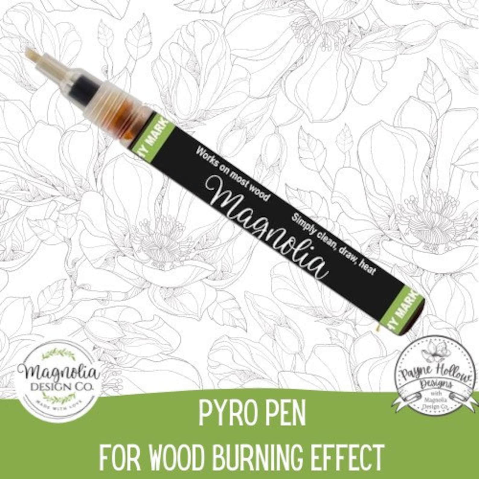 PYRO PEN from Magnolia Design Co. Pyrography Pen | Etsy