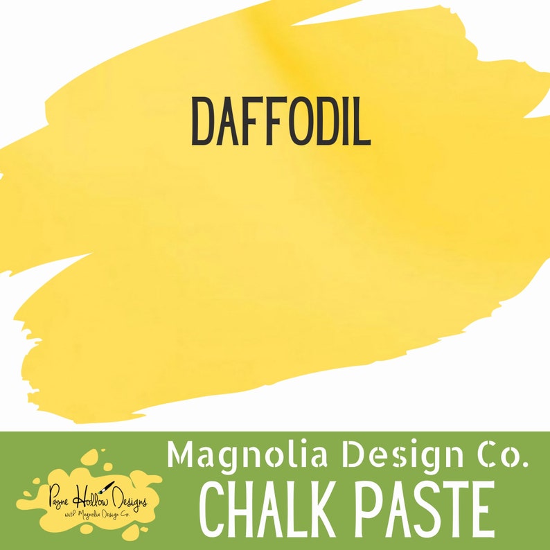 DAFFODIL Chalk Paste Magnolia Design Co. Chalk Paste Chalk - Etsy