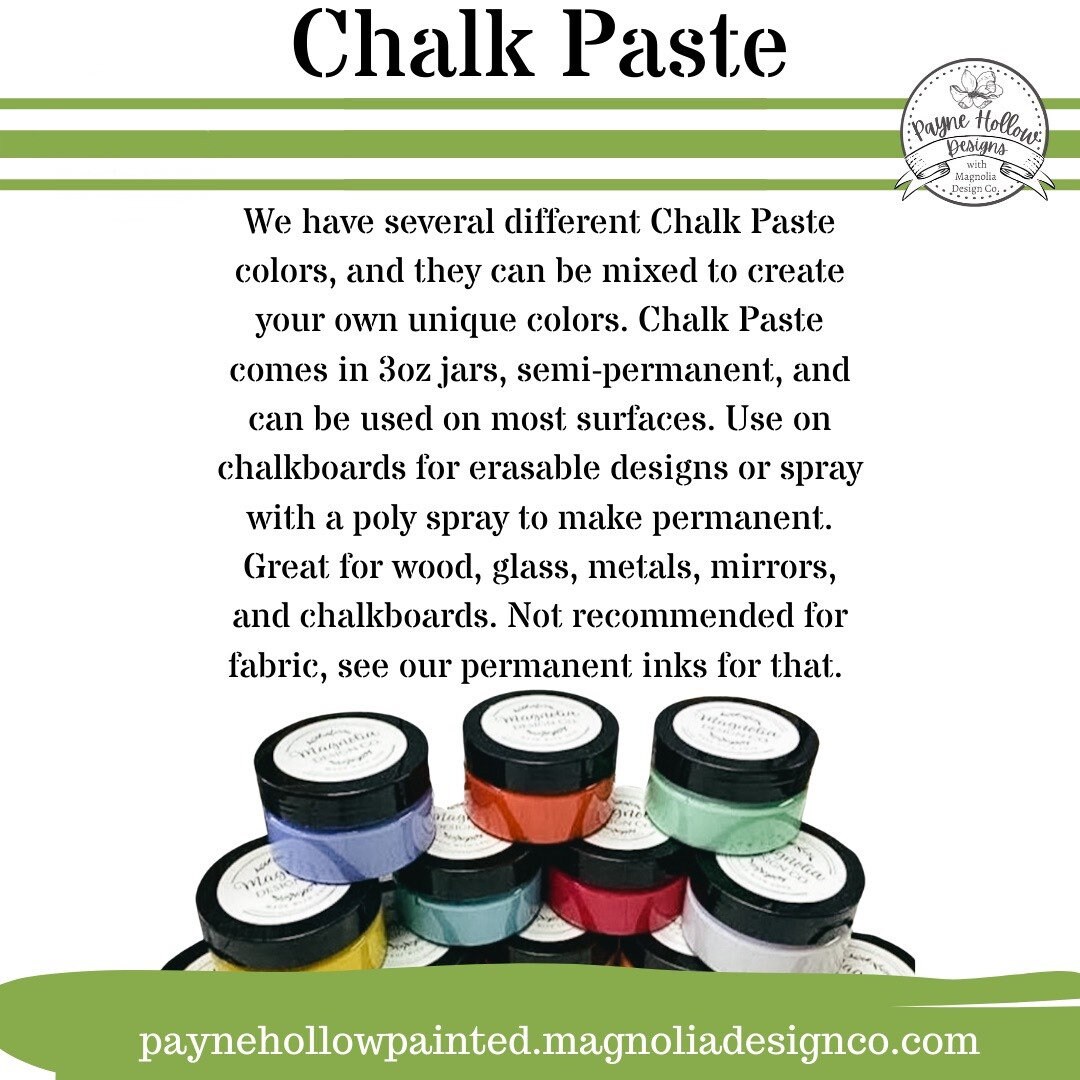 MUSTARD SEED Chalk Paste Magnolia Design Co. Chalk Paste - Etsy