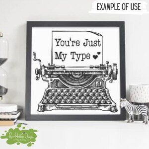 Typewriter Stencil • Magnolia Design Co • 12 X 12 • Reusable Silkscreen ...