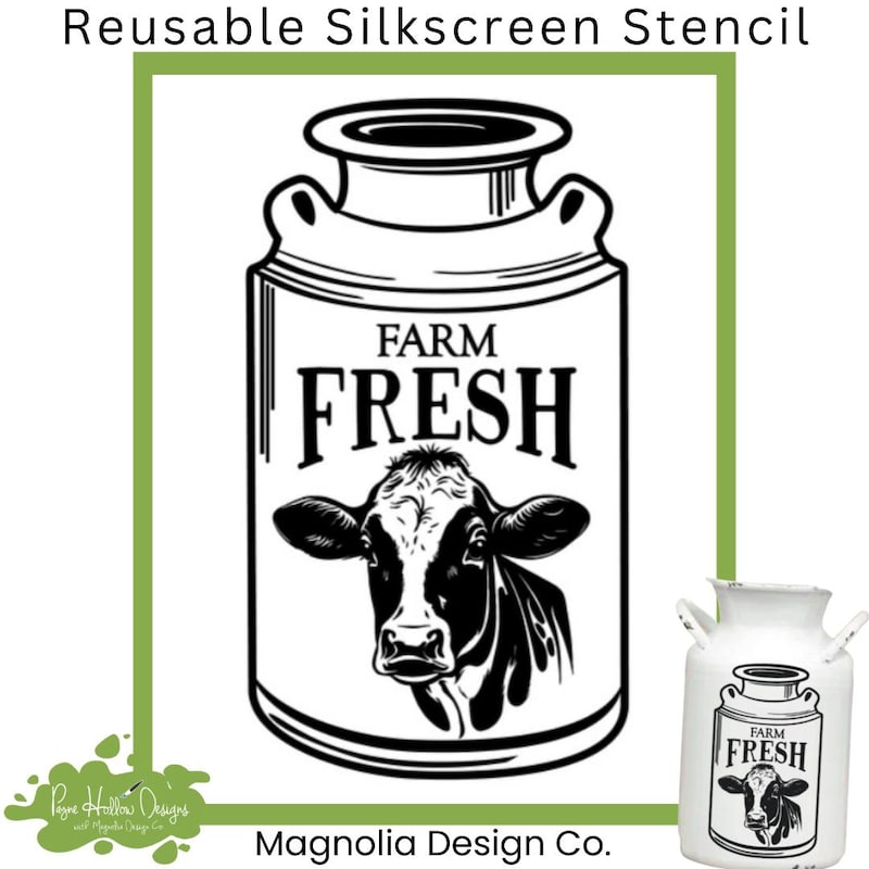 Milk Can Decal - Etsy