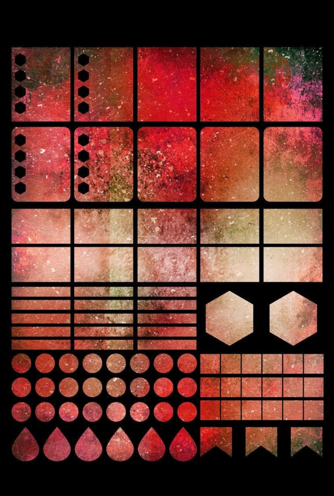 Watercolor Printable Stickers/labels - Etsy