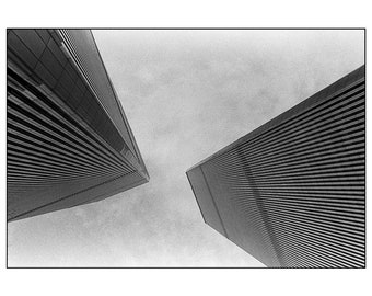 NYC World Trade Center DIGITAL DOWNLOAD Twin Towers No.3 11x14 Wall Art ...