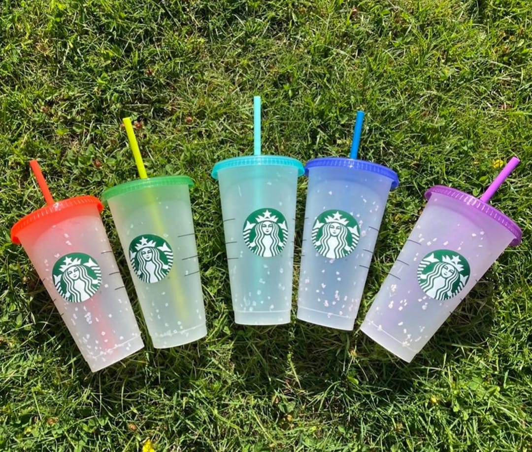 Custom Cold Cups, Starbucks Cold Cups, Color Changing Cups - Etsy