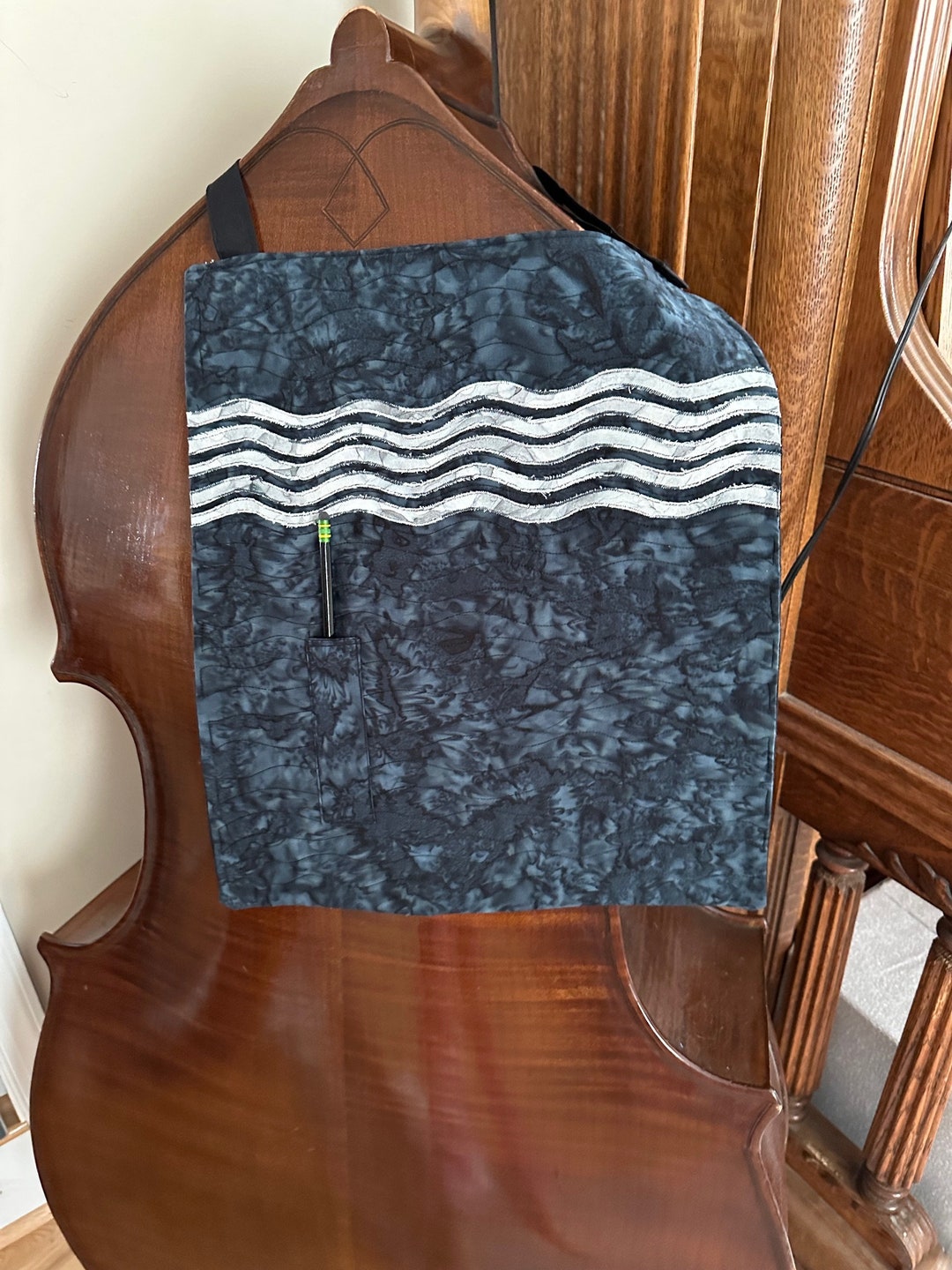 Bass Blanket With Pencil Pocket and Fun Waves - Etsy