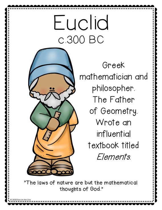 Famous Mathematicians Euclid