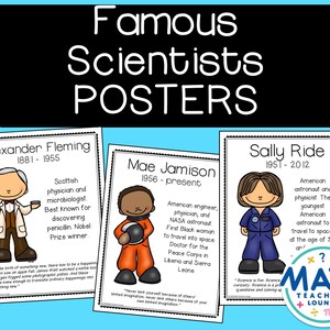 Famous Scientists Posters | Etsy