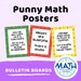 High School Math Pun Posters - Etsy
