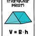 Volume of 3D Shapes Posters - Math Bulletin Board - Etsy