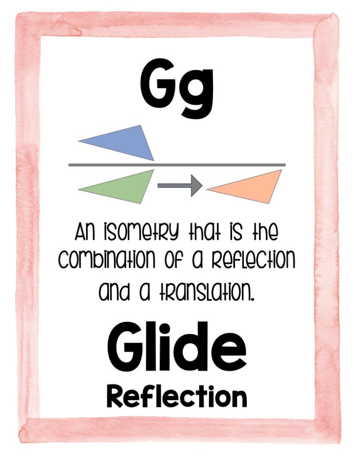 Geometry Alphabet Posters - Etsy