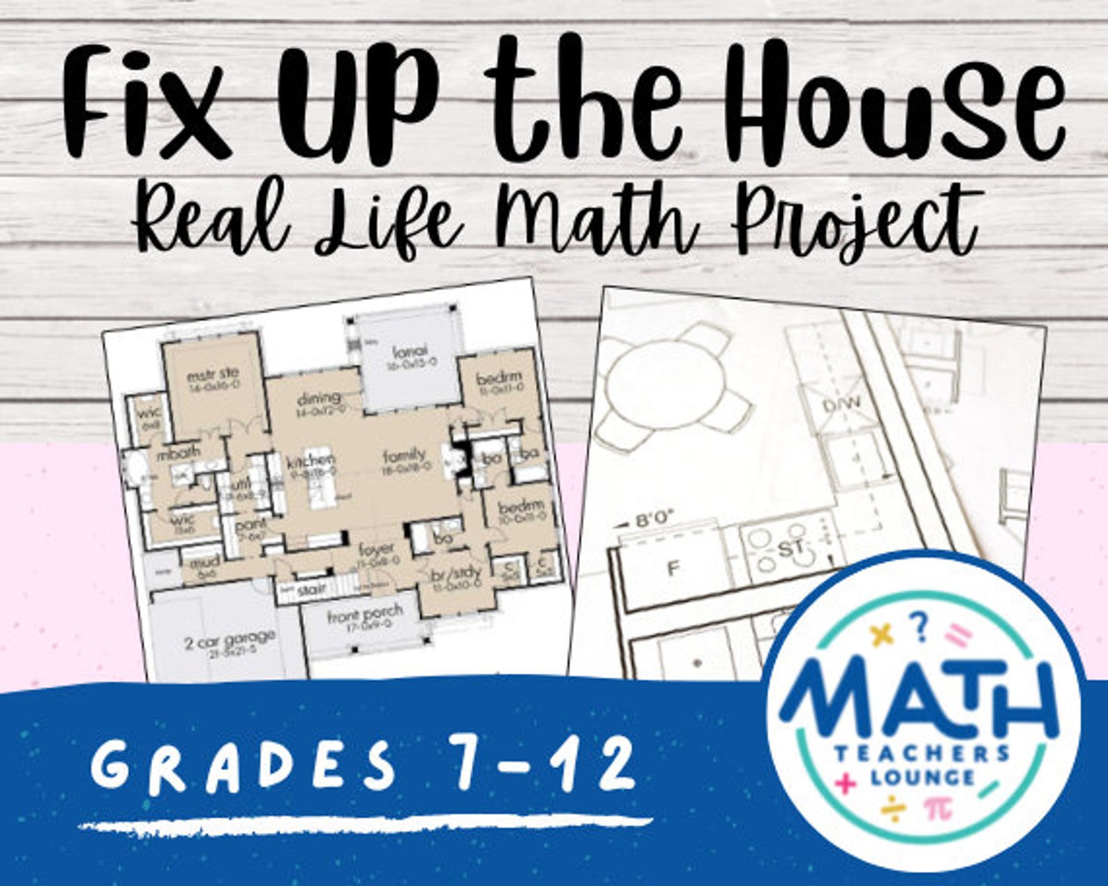 Fix up the House Real Life Math Project - Etsy