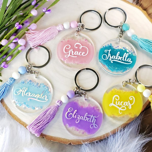 Custom Resin Keychain - Etsy
