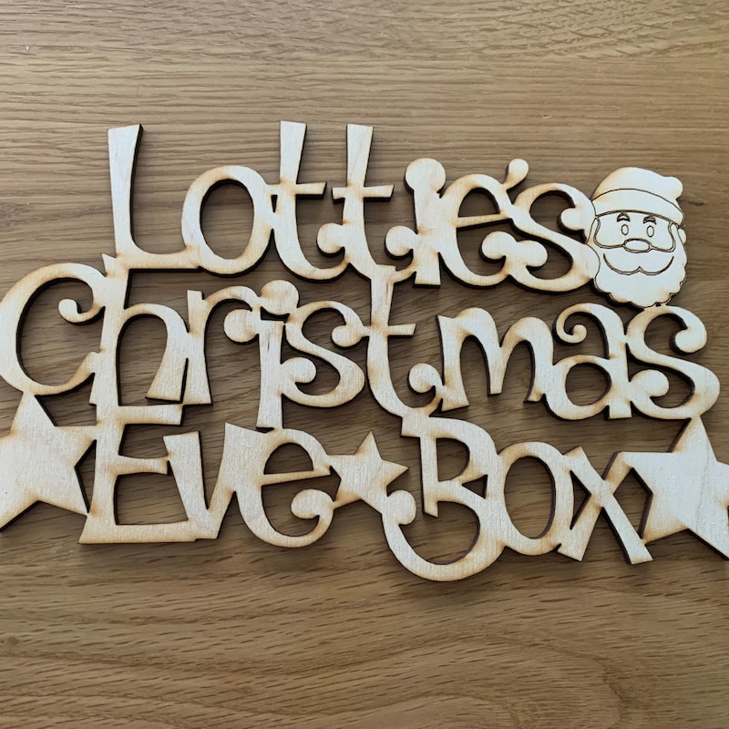 Christmas Eve Box Topper - Etsy