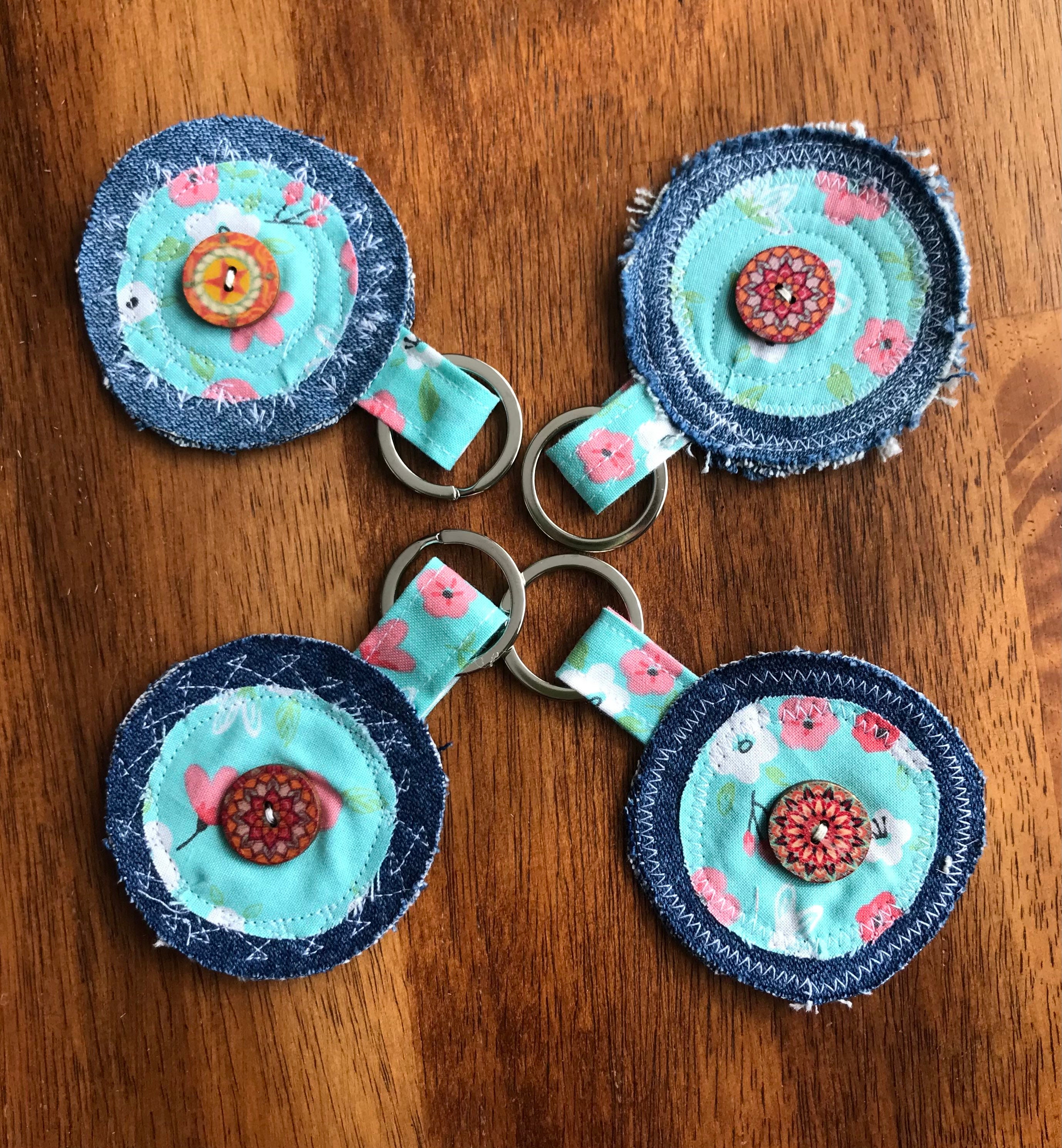 Boho Key Rings. Unique and Durable Easy to Find Key Rings - Etsy