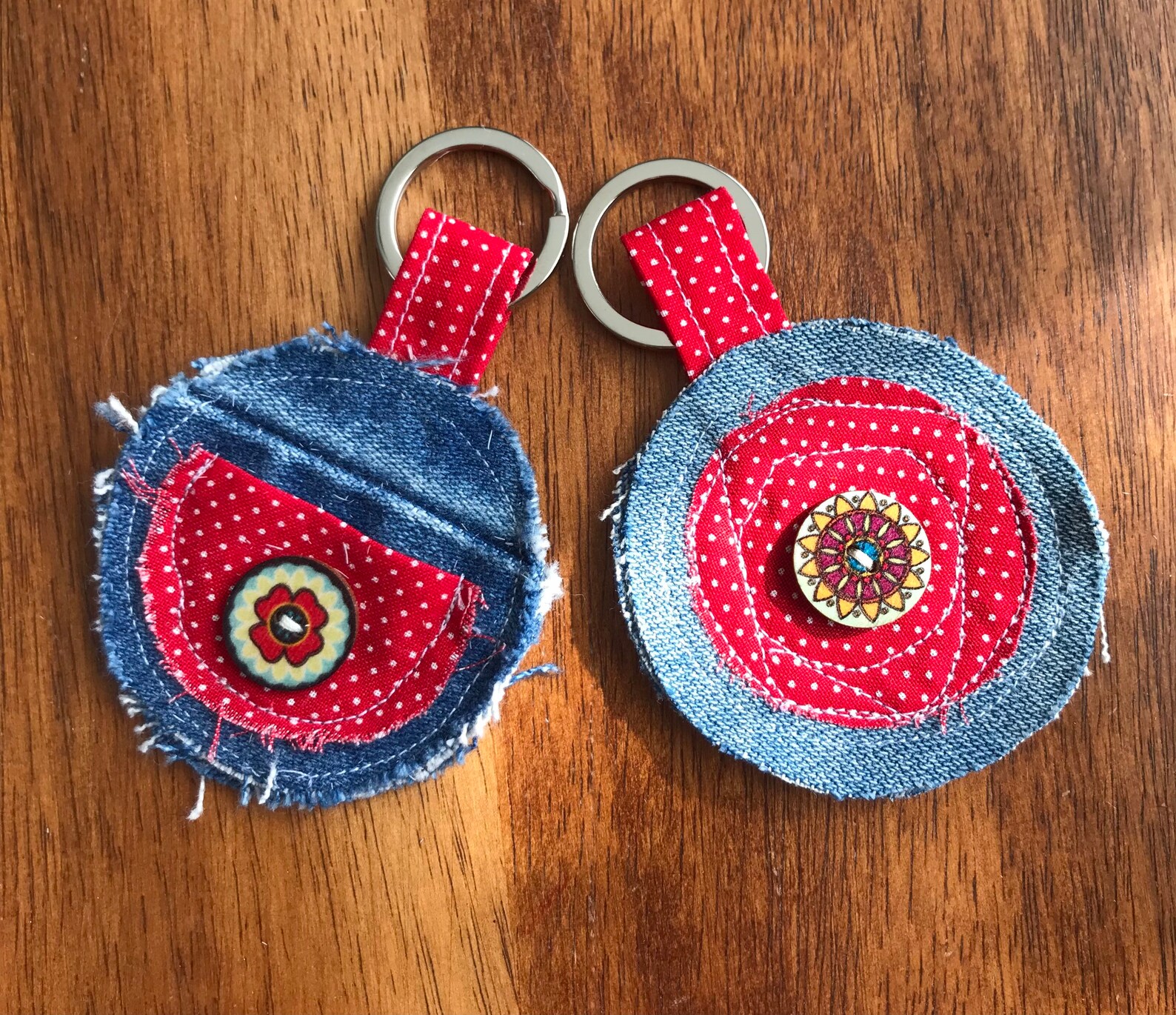 Boho Key Rings. Unique and Durable Easy to Find Key Rings - Etsy