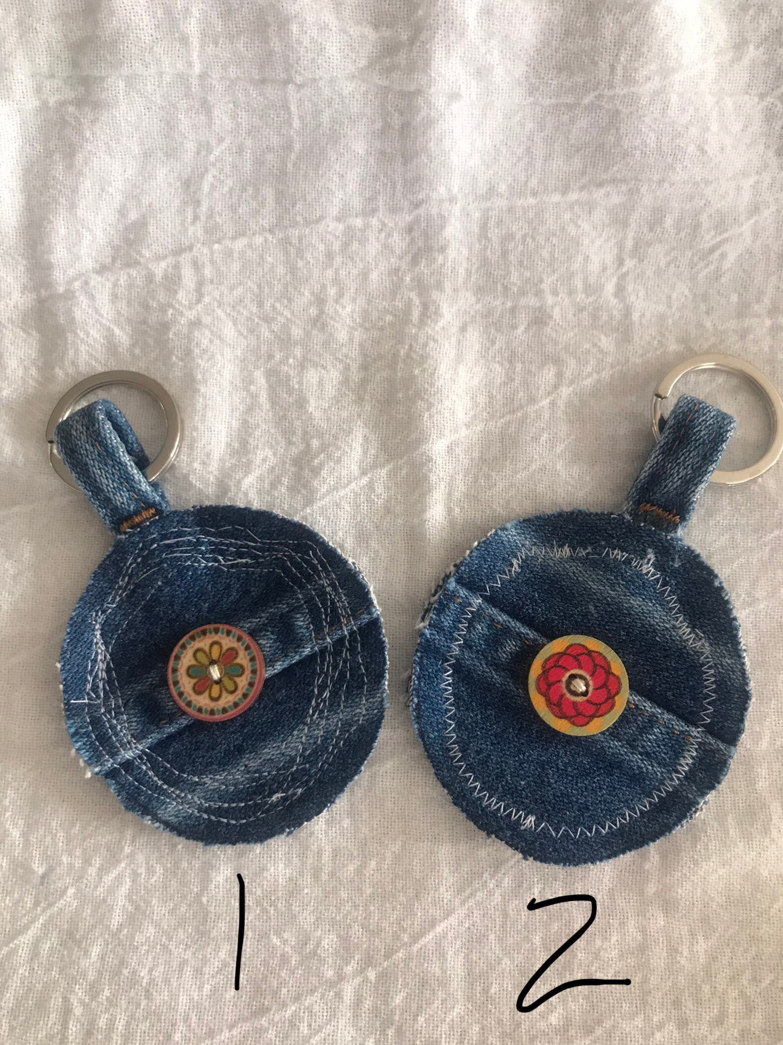 Boho Key Rings. Unique and Durable Easy to Find Key Rings - Etsy