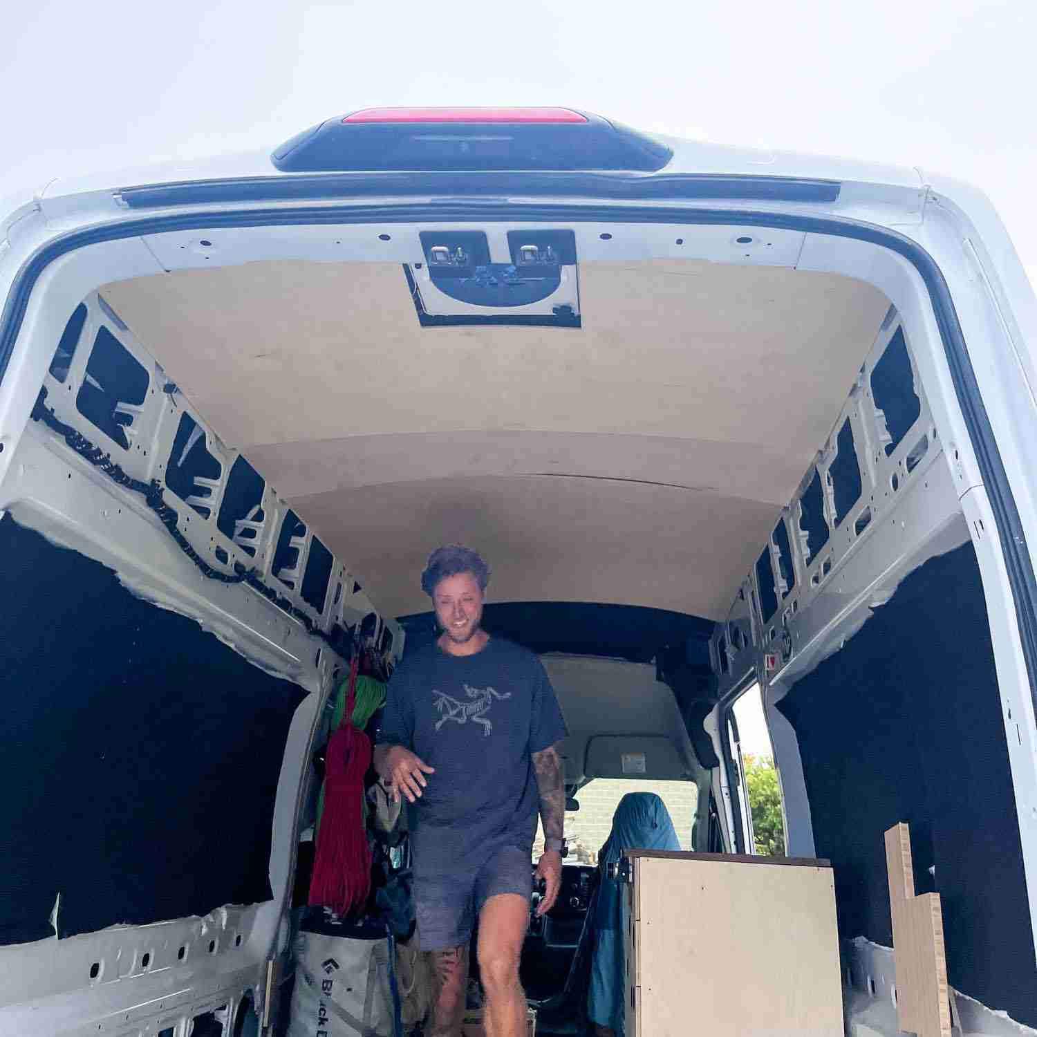 Ford Transit Camper Van Wall and Ceiling Panels, Baltic Birch Transit ...