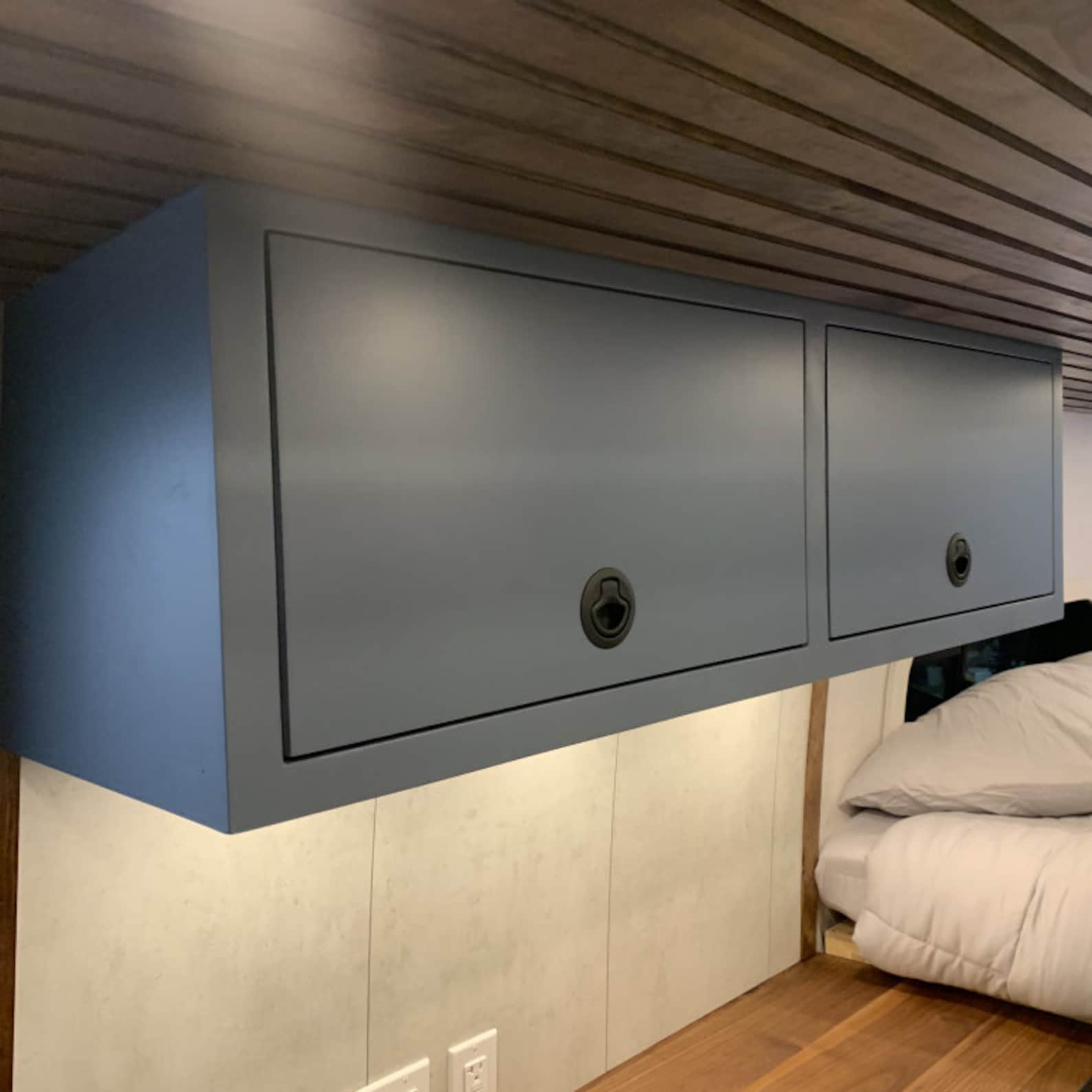 Ram Promaster Campervan Wooden Cabinets in Baltic Birch, Vanlife, DIY ...