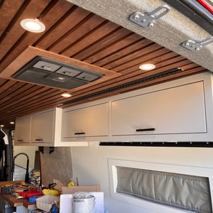 Mercedes Sprinter Wooden Cabinet, Baltic Birch Sprinter Van Storage ...