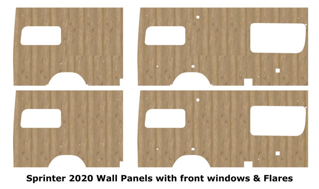 Mercedes Sprinter Wall Panels, Sprinter Van Ceiling Panels, DIY ...
