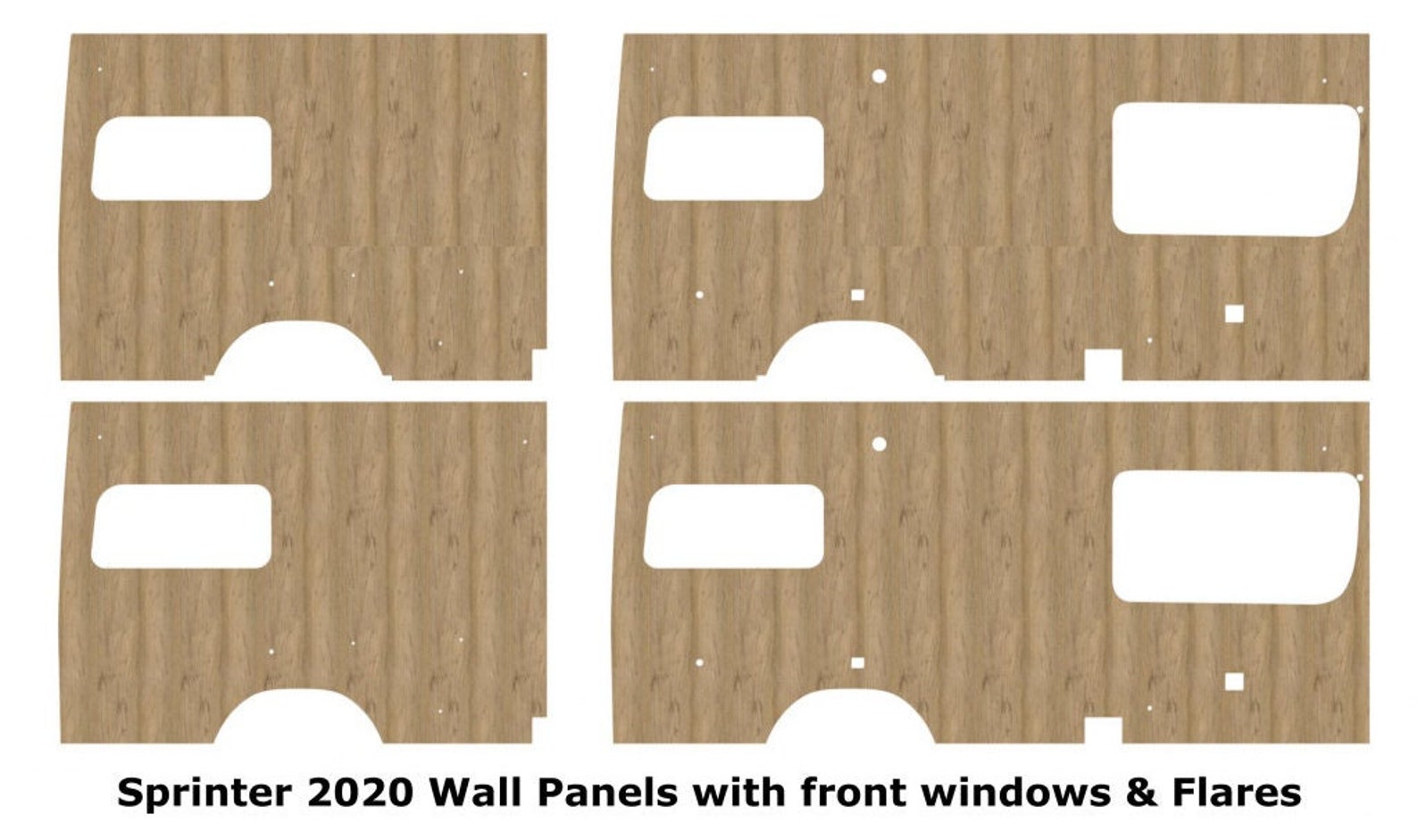 Mercedes Sprinter Wall Panels, Sprinter Van Ceiling Panels, DIY ...