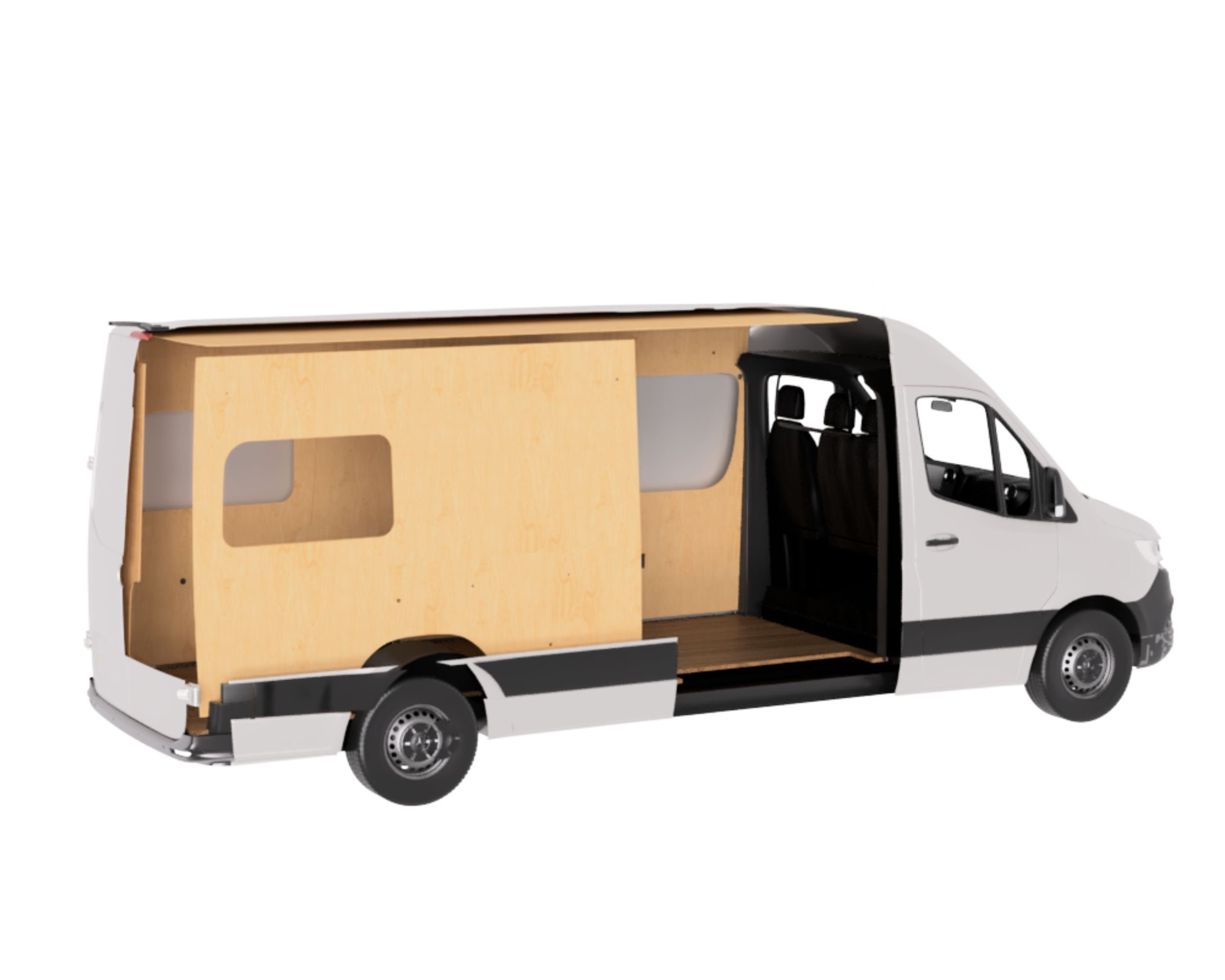 Mercedes Sprinter Floor Panels, Sprinter Van DIY Campervan Conversion ...