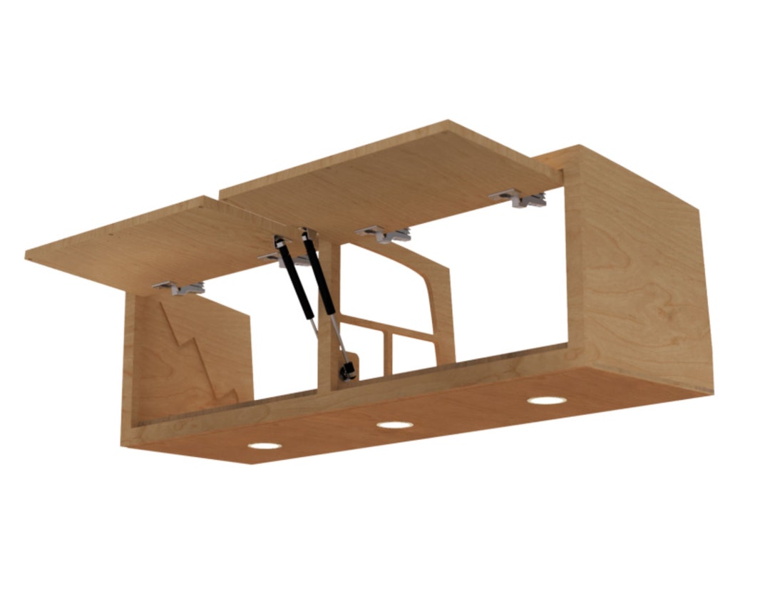 Ram Promaster Campervan Wooden Cabinets in Baltic Birch, Vanlife, DIY ...