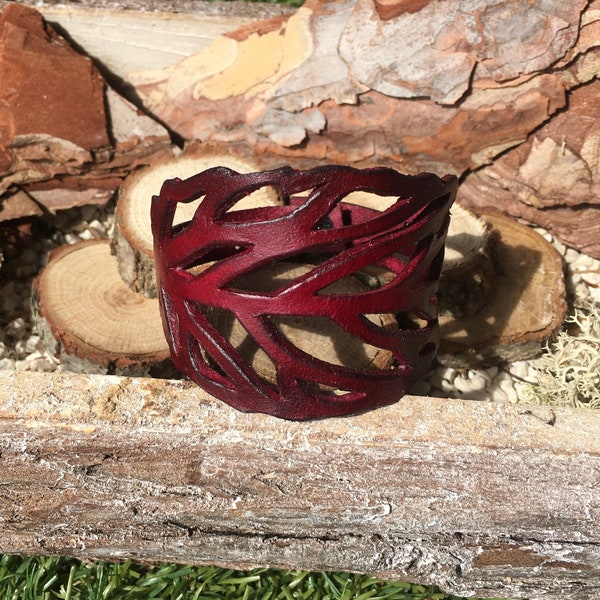 Leaf Arm Cuff - Etsy