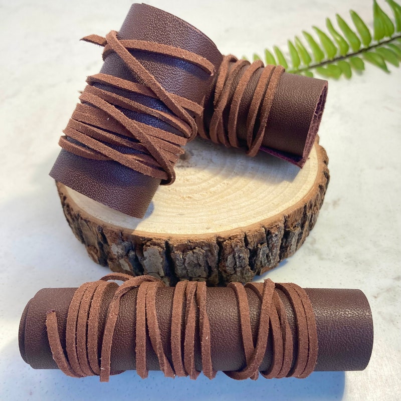 Leather Hair Wrap - Etsy