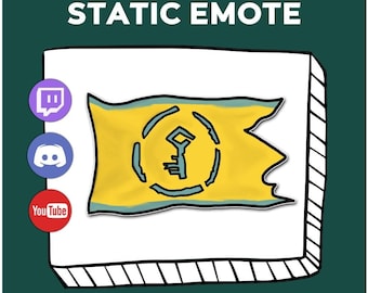 Sot Reaper Bone Emote, Flag Emote, Pirate Emote, Twitch Emote, Useful ...