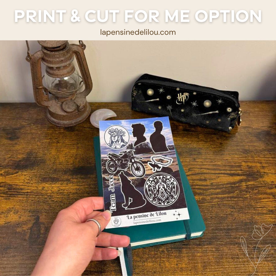 Fantasy Stickers Twilight Saga Team Jacob Black of the Quileute Tribe ...