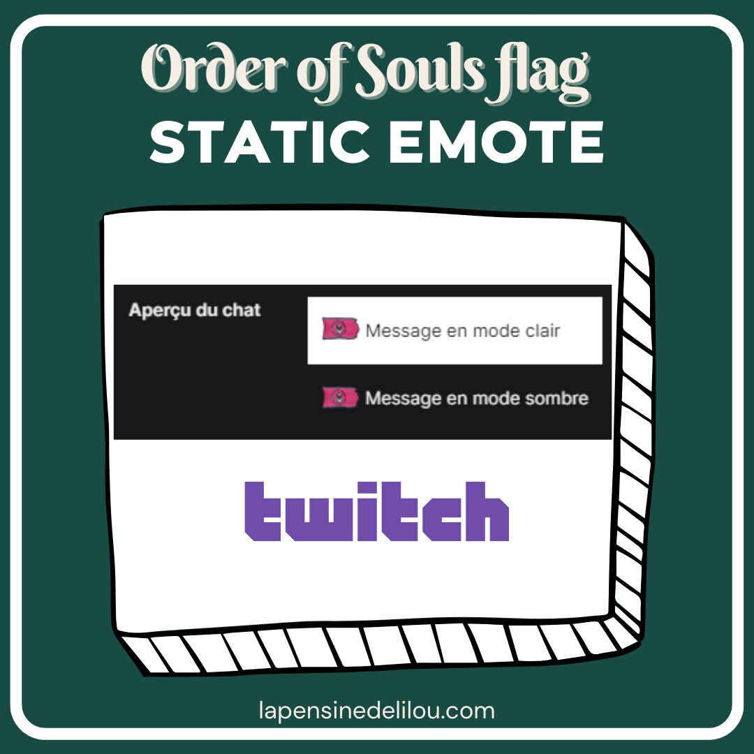 Sot Order of Souls Emote, Flag Emote, Pirate Emote, Twitch Emote ...