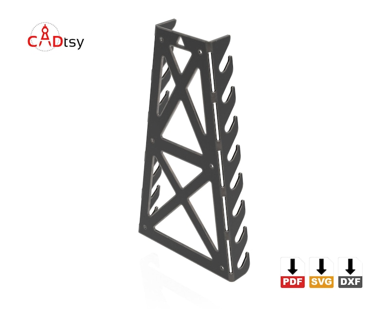 Wrench Holder DXF Files for Plasma Cutting • Tool Organizer - Etsy