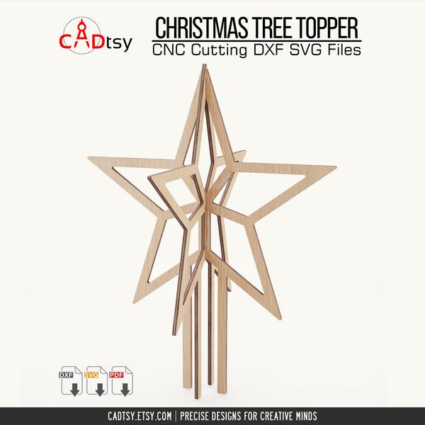 Christmas Tree Topper Star - Etsy