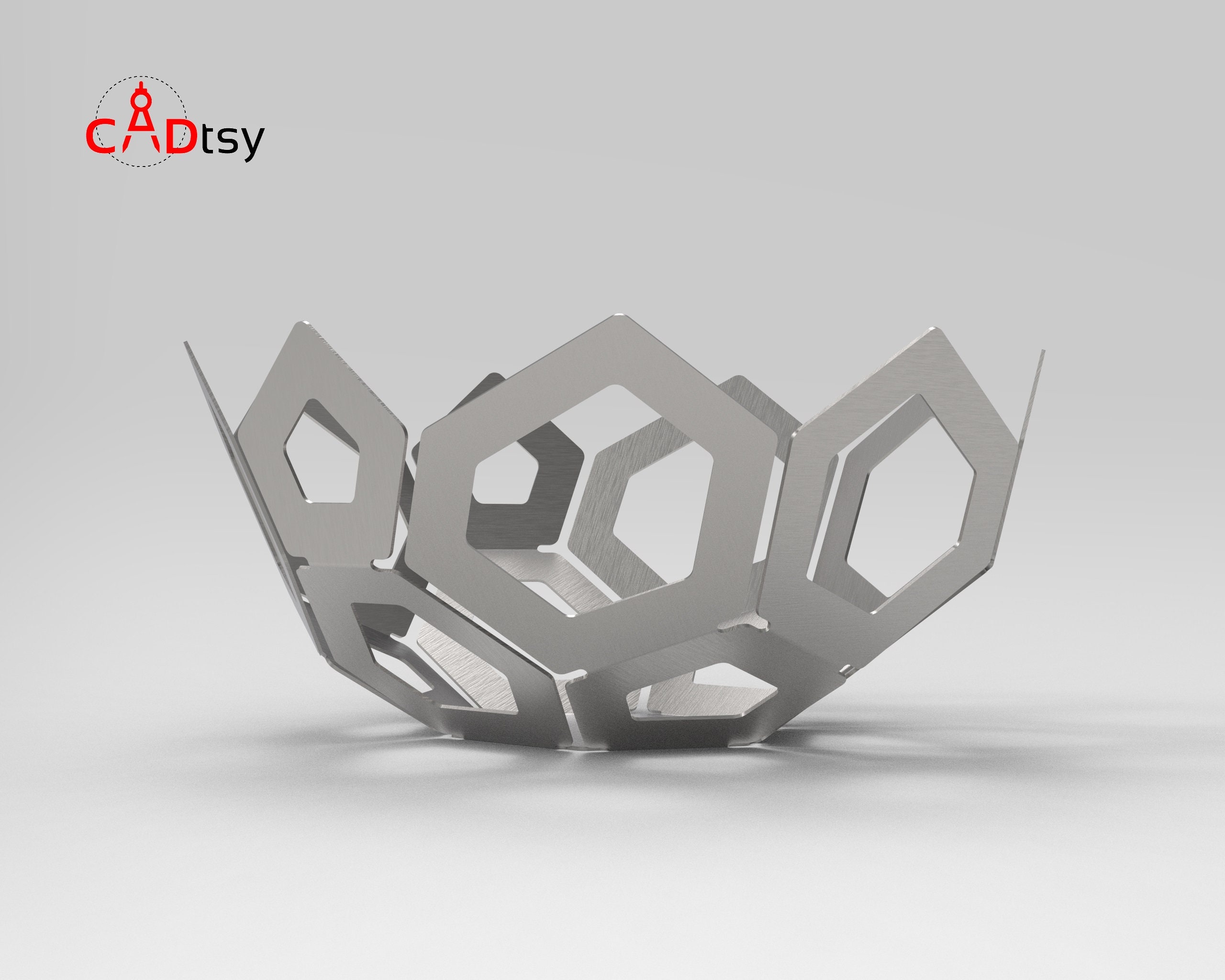 Metal Fruit Bowl DXF Files for Plasma CNC • Serving Tray Basket - Etsy
