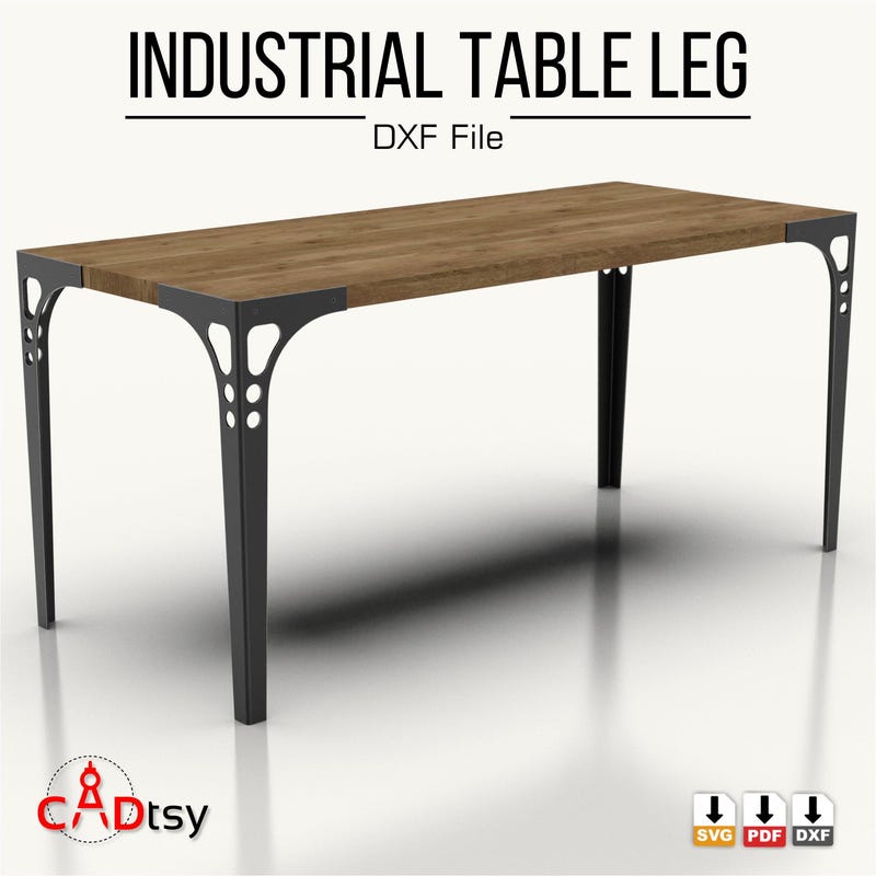End Table Leg Dxf Files - Etsy