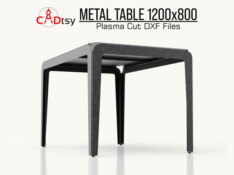 Metal Table DXF Files for Plasma CNC • Sheet Metal PDF Plans - Etsy