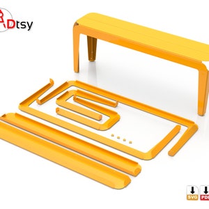 Metal Bench Cnc Plasma Cutting DXF File. Metal Furniture Laser Cut ...