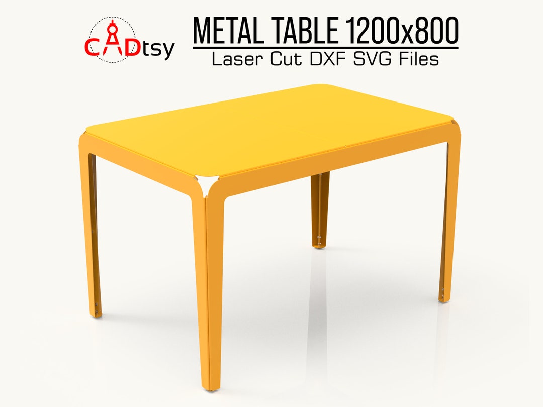 Table DXF Files for Plasma. SVG Files for CNC Out Door Furniture Laser ...