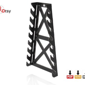 Wrench Rack DXF Cnc Plasma Cutting File, Spanner Rack DXF Wall Tool ...